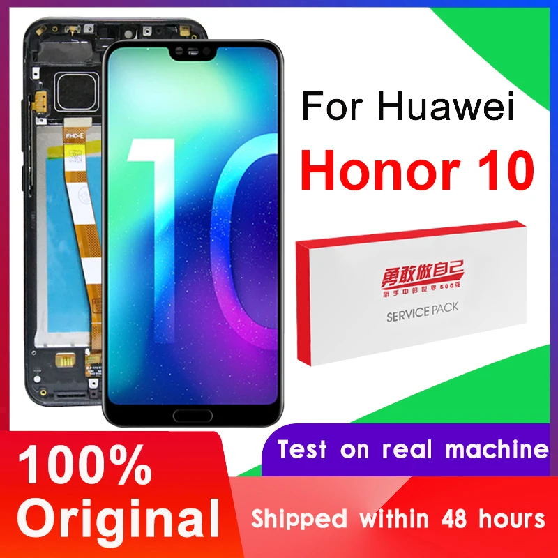 Original 5.84'' For Huawei Honor 10 Lcd Display Touch Screen Digitizer ...