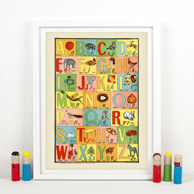 Indian Alphabet For Kids