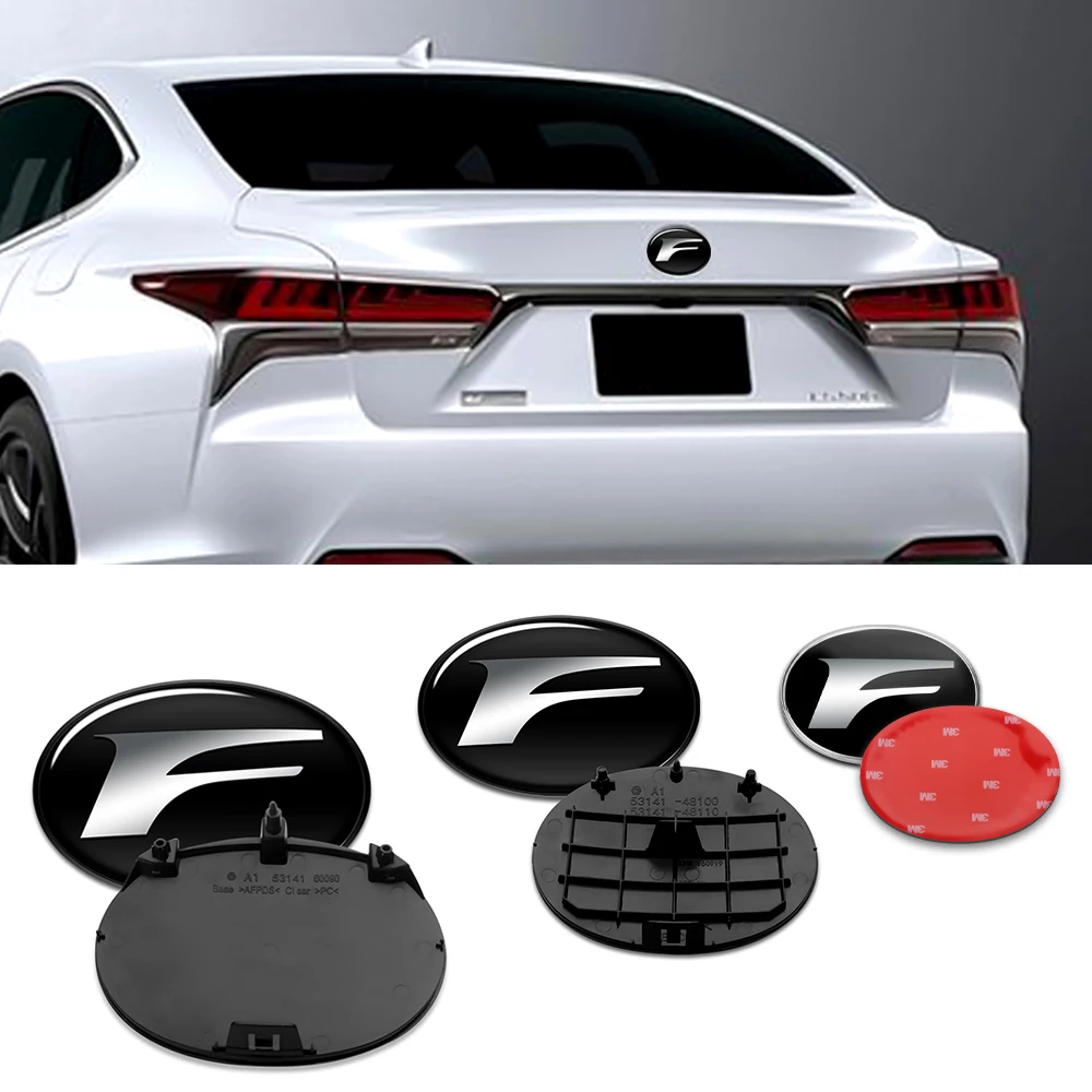 1PCS-Car-F-Logo-Badge-Sticker-Auto-Front-Rear-Standard-Emblem ...