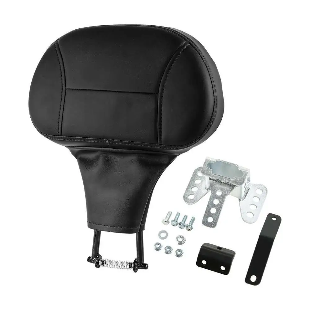 Motorcycle Driver Rider Backrest Pad For Harley Touring Road King ...