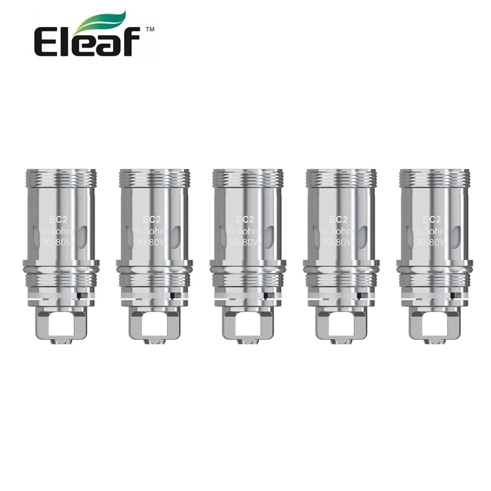 5/10/15pcs Original Eleaf Ec Head Ijust 2 0.3ohm/0.5ohm Replacement ...