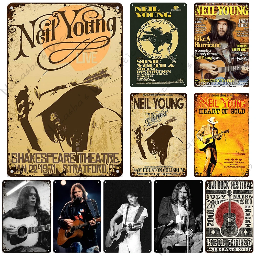 Neil Young Harvest Poster