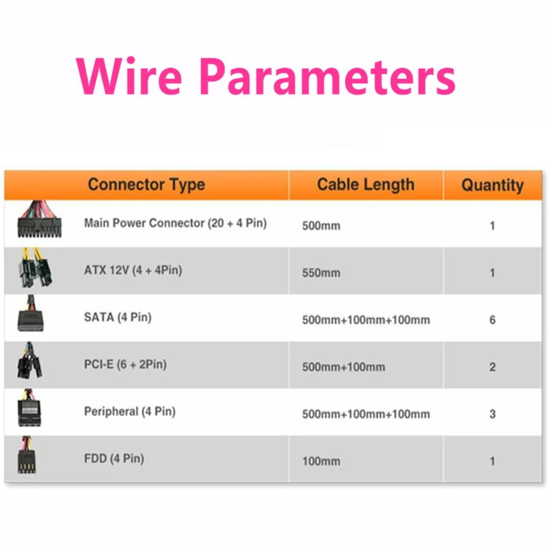 Original PSU For Thermaltake(Tt) Brand Smart RGB 600W Silent Power ...