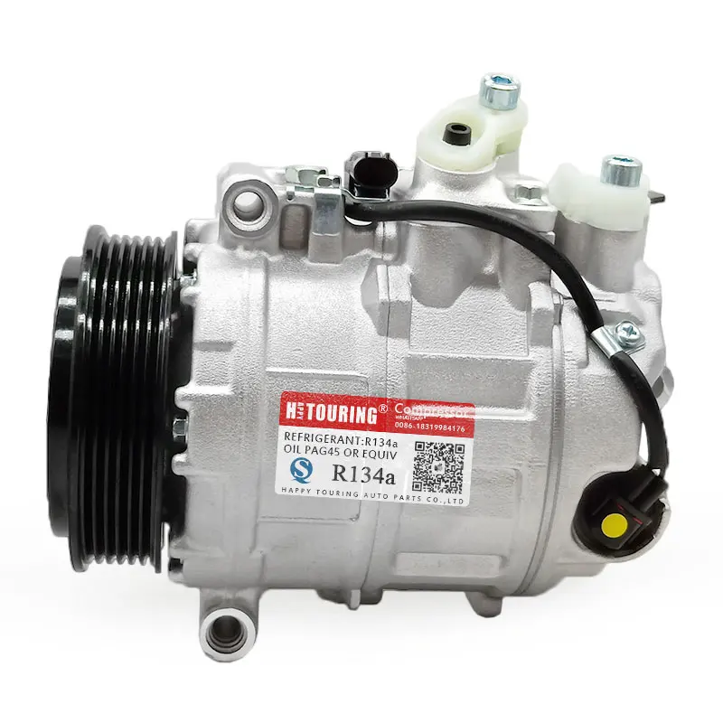 For MERCEDES BENZ SLK280 SLK300 E350 SLK350 6SEU16C A/C Compressor ...
