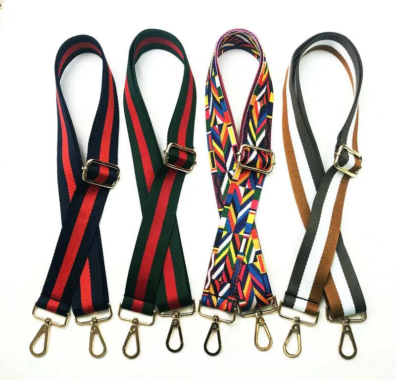 2pcs-135cm-Adjustable-Printed-Handle-Strap-for-Handbag-Purse-Messenger ...