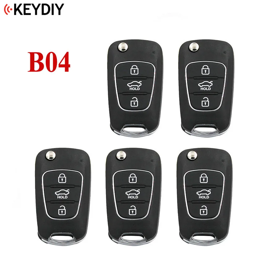 5 Pcs, 3 Buttons Universal Remote Control Key B-series For Kd-x2 Kd900 ...