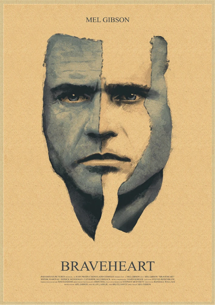 Braveheart Minimalist Poster