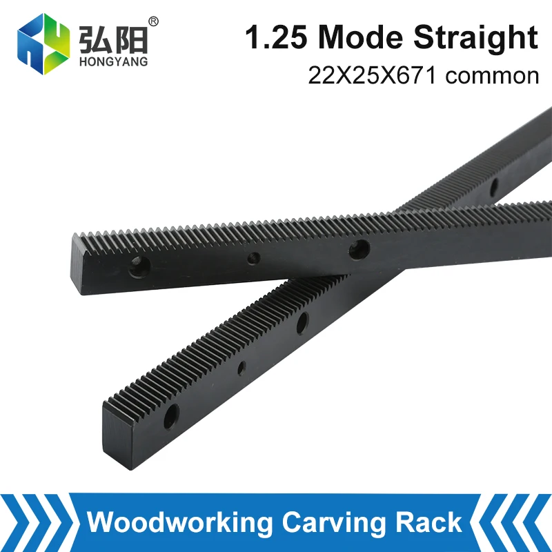 1-25-Mod-Spur-Rack-And-Pinion-22X25-670mm-Spur-Rack-And-Pinion-With-1 ...