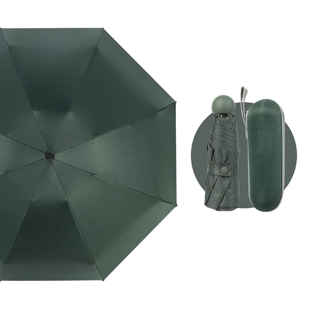 Складная капсула маленький зонтик с Упаковка Таблеток коробка карманный