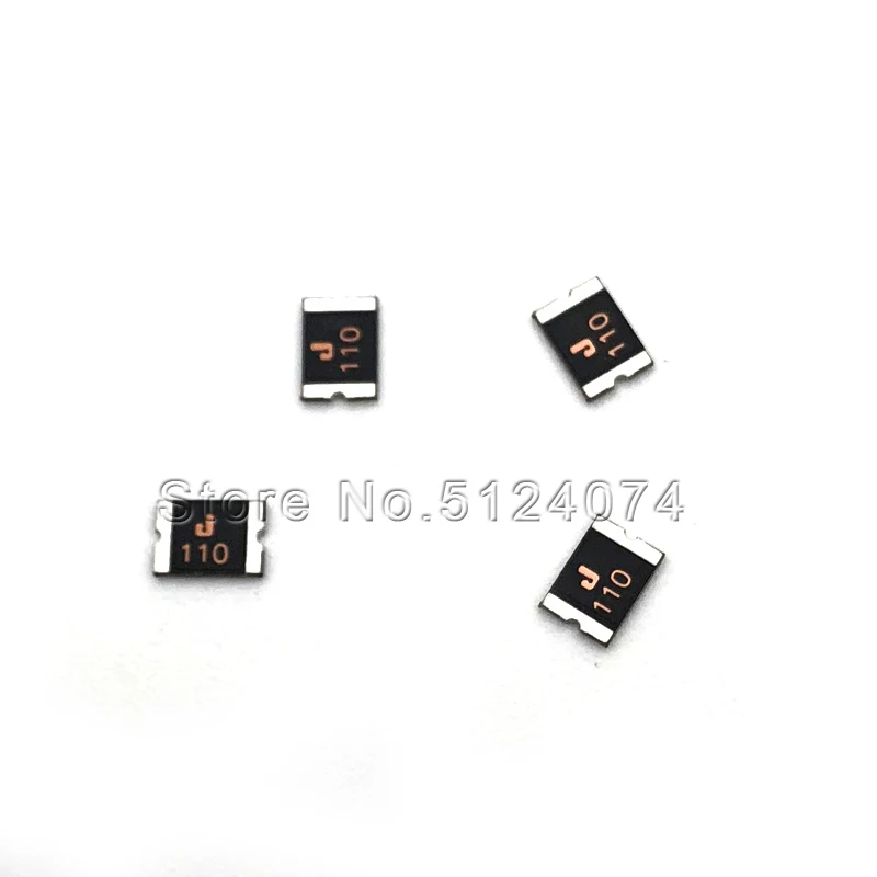 100pcs/lot Smd 1812 1.1a Resettable Self-recovery Fuse Tube Pptc ...
