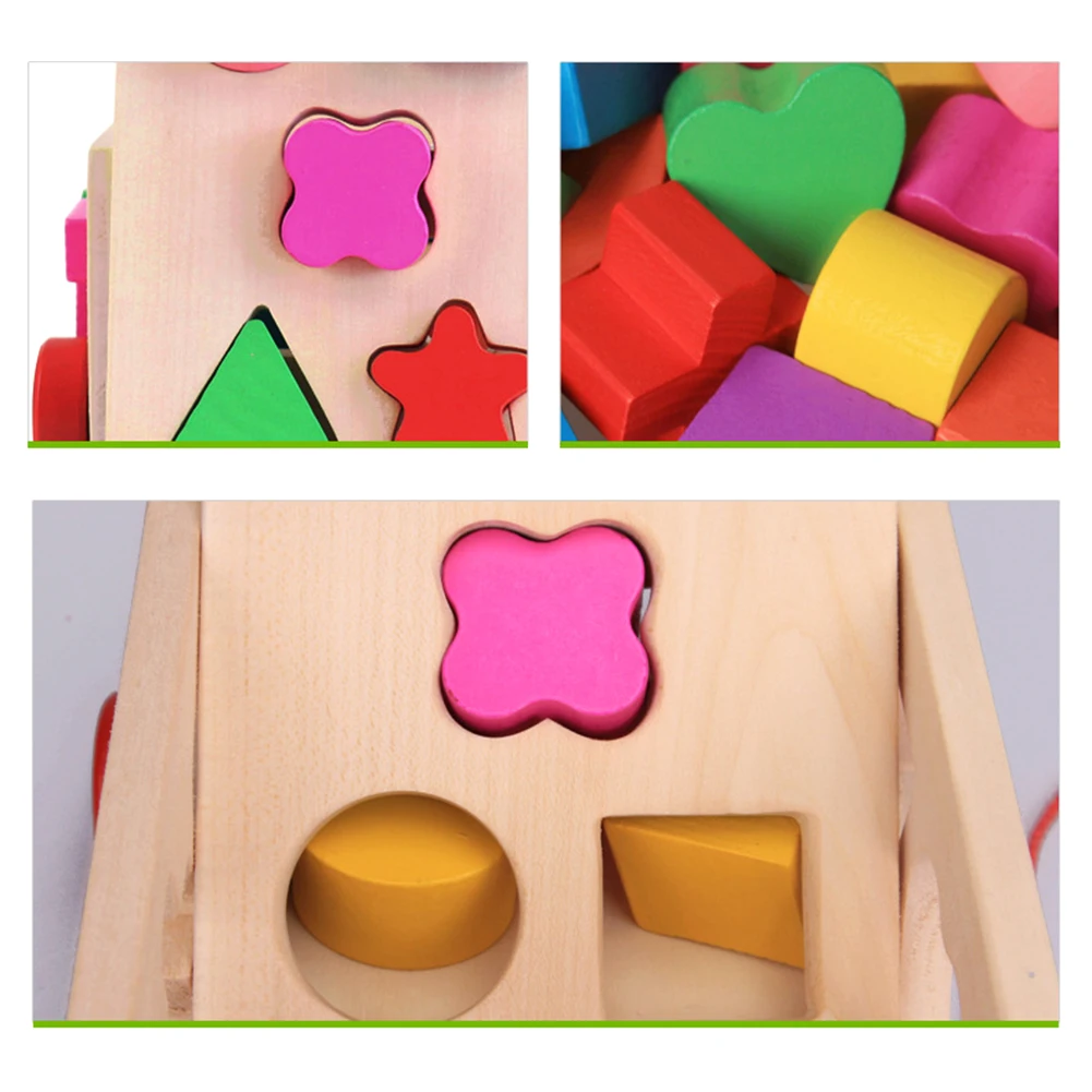 Wooden Car Shape Sorter Toy for Kids - GYOBY TOYS