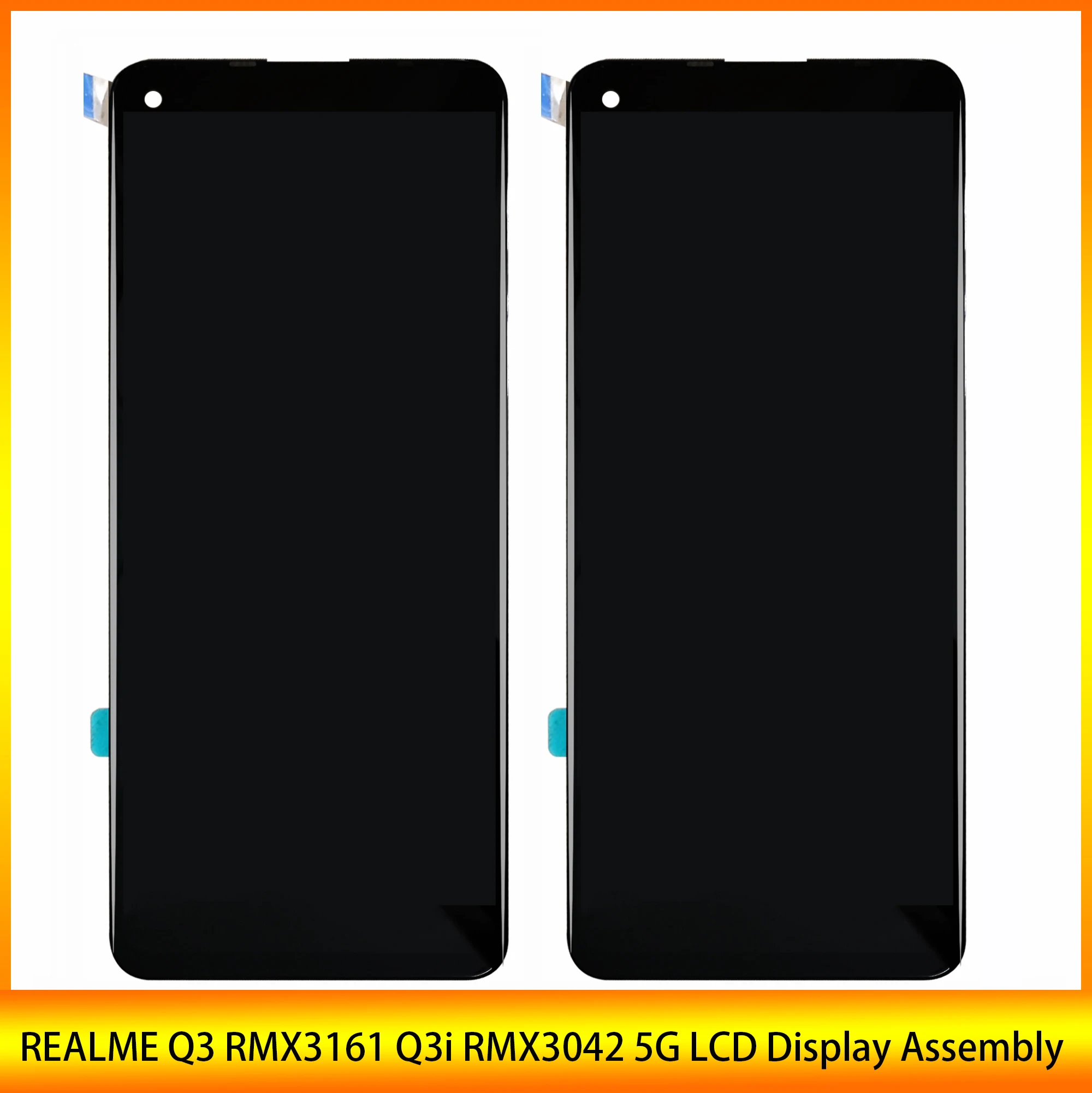 Original Screen 6.5" For REALME Q3I Q3 5G RMX3042 RMX3161 LCD Display Touch Screen Digitizer ...