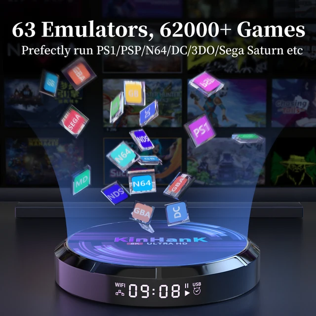 Retro WiFi Video Game Console Super Console X Max For SS/PS1/PSP/N64/DC ...