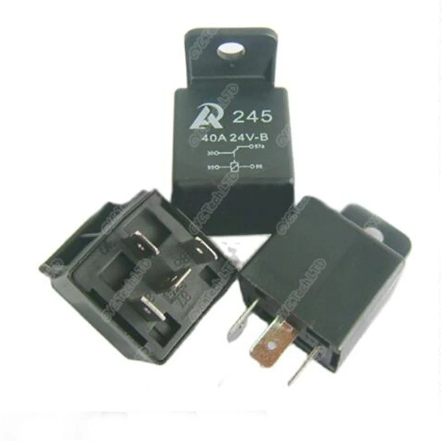 5pcs 24V 4Pin Car/Automotive Relay,GPS Close Power Relay,Alarm Relay ...