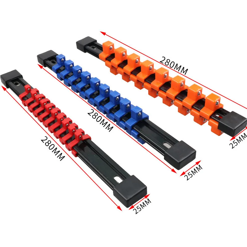 Double Sided Socket Wrenchs Organize Holder 1/4 3/8 1/2 Universal ...