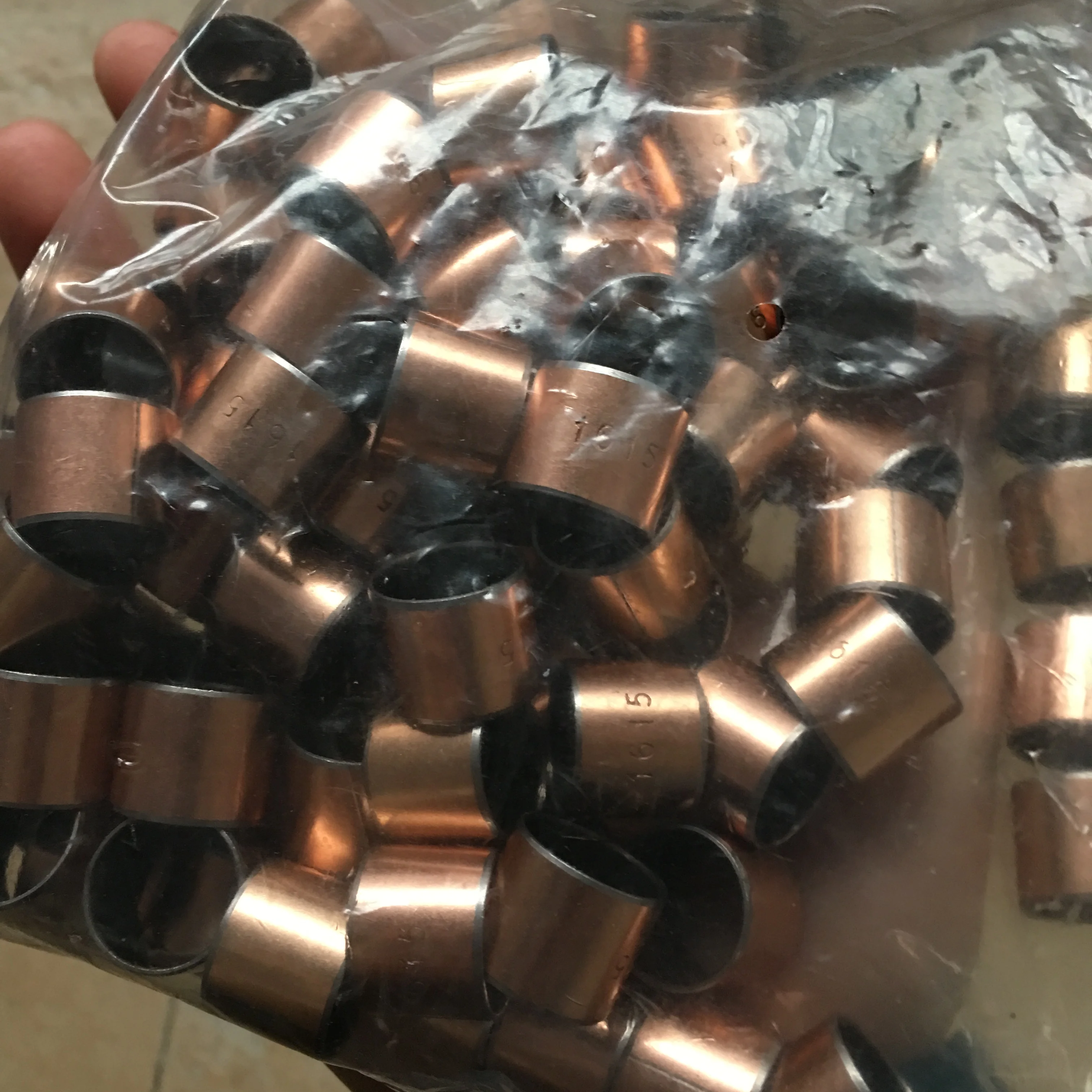 50-pieces-lot-SF-1-1615-Oilless-bush-DU-Self-lubricating-bushing ...