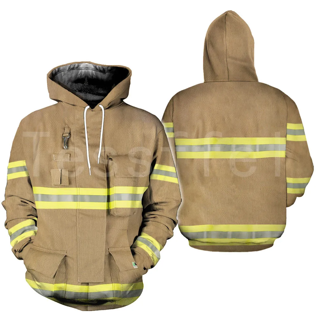 Tessffel Firefighters Suit Firemen Superhero Harajuku Tracksuit ...