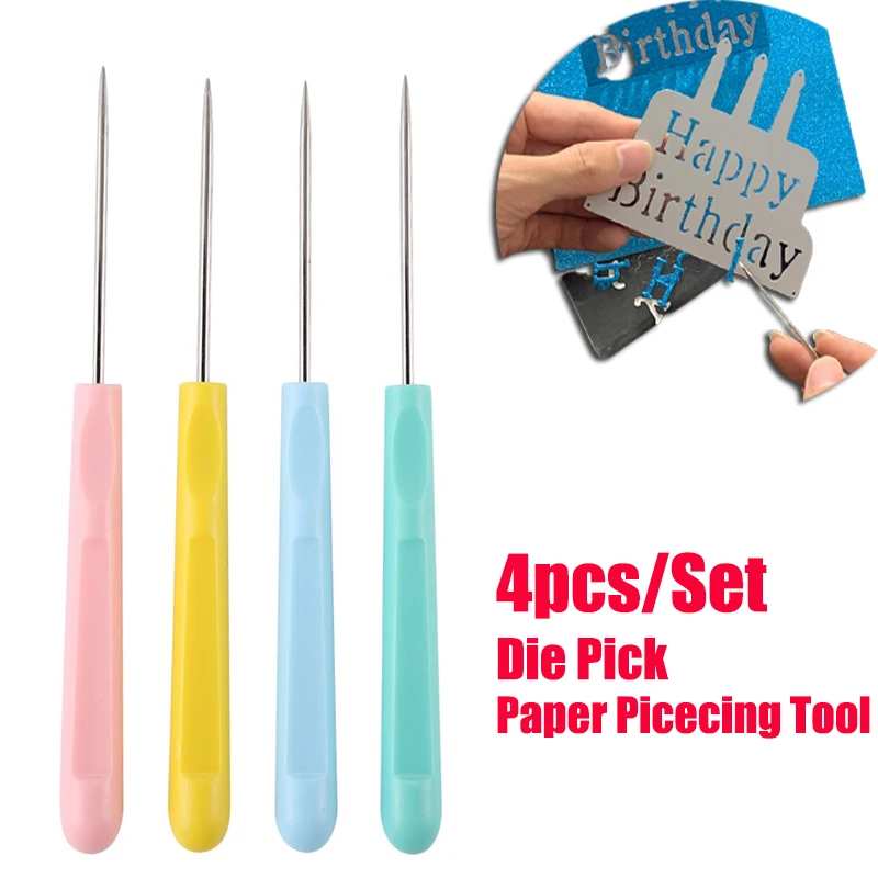 4Pcs-Set-Die-Pick-Paper-Piercing-Tool-Picking-Scraps-Out-of-Dies-Small ...