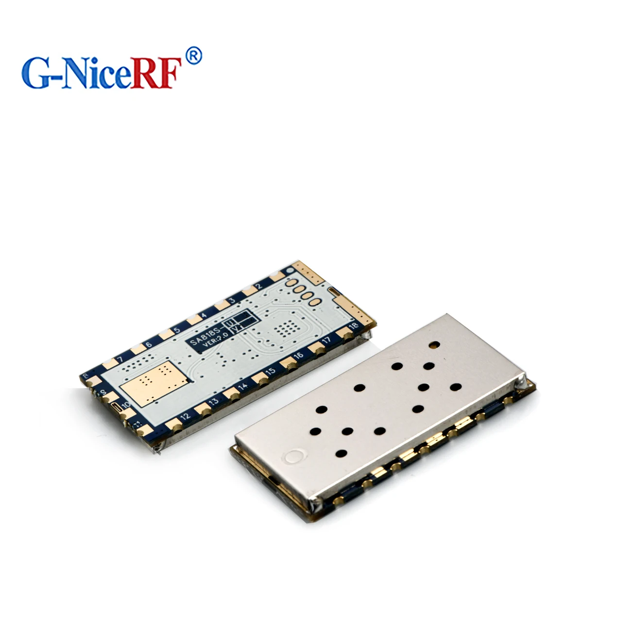 4PCS SA818S U RDA1846S 송신기 모듈 1W 400MHz ~ 480MHz 반이중 오디오 음성 모듈|module ...