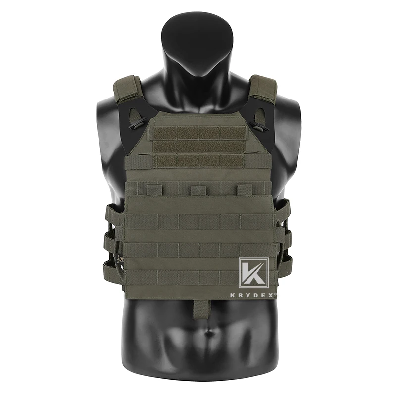 KRYDEX JPC2.0 Tactical Vest + MOLLE Panel Assult Lightweight Body Armor ...