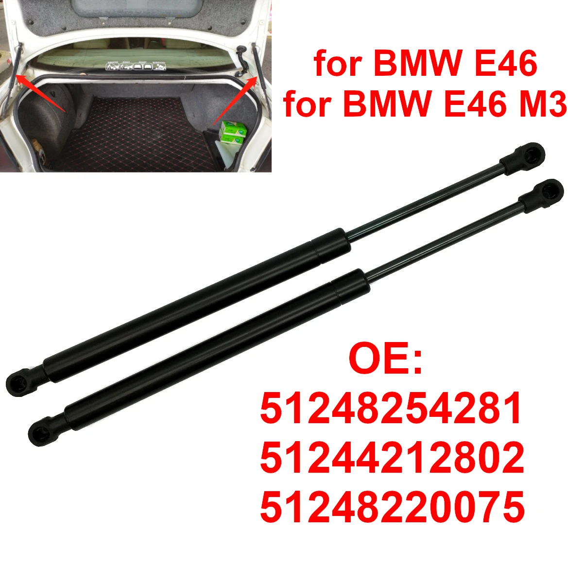 Rear-Trunk-Gas-Spring-Lift-Shock-Struts-Tailgate-Boot-Support-Bar ...