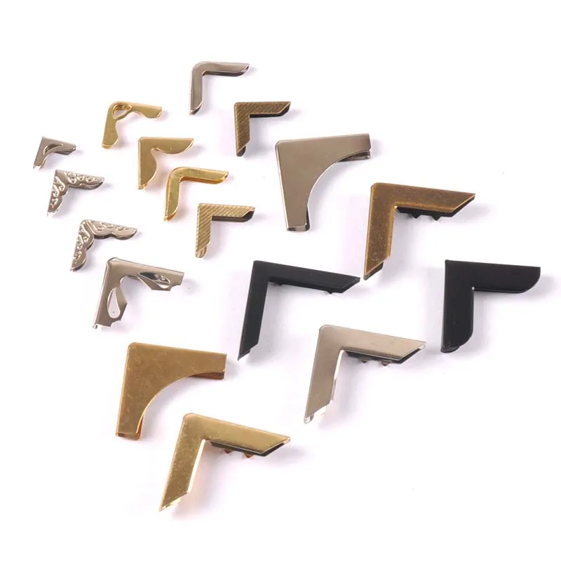 Silver-Golden-Bronze-Photo-Corner-Protectors-Albums-Menus-Metal-Corners ...