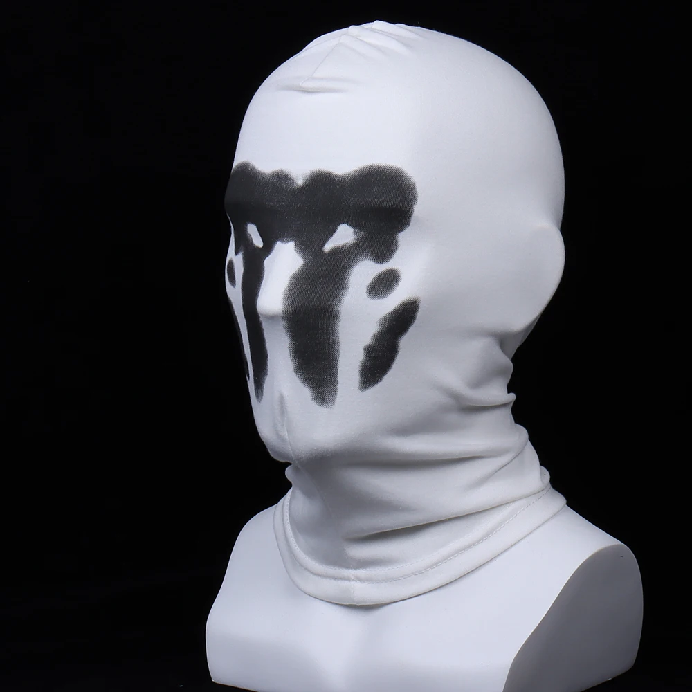 Superhero Rorschach Inkblot Cosplay Face Mask - AllCosplay.com
