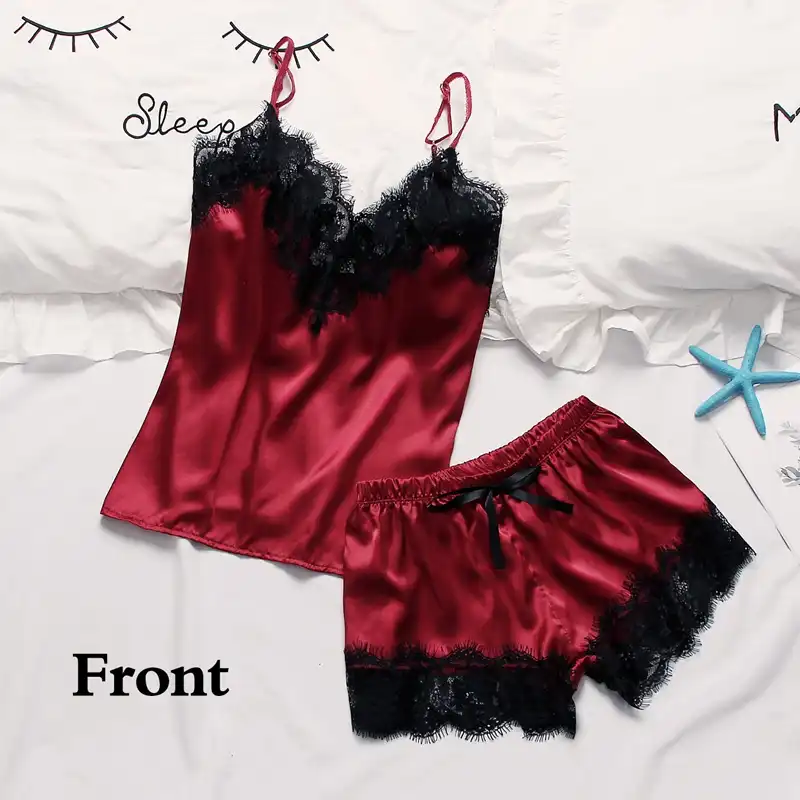 Venta > pijamas de satin para mujer > en stock