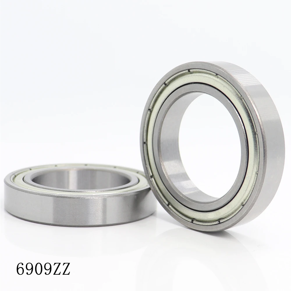 6909ZZ Bearing ABEC 1 (5PCS) 45x68x12 mm Thin Section 6909 ZZ Ball ...
