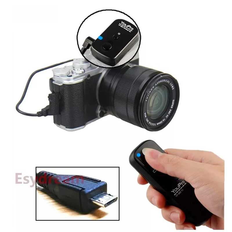 Wireless Remote Control Shutter Release As Rr-90 Rr-100 For Fuji Fujifilm Xt4 Xe4 Xs10 Xt30 Xt3 ...