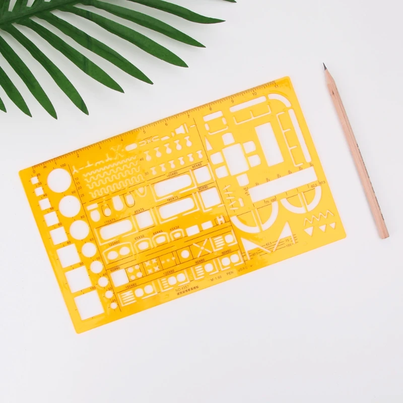 Drawing Drafting Template | School Supplies | Engineer Ruler | Tailor ...