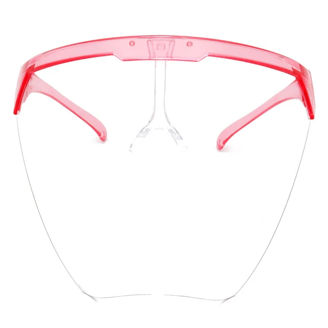 2021 Transparent Protective Mask Full Face Shield Dustproof Goggles ...