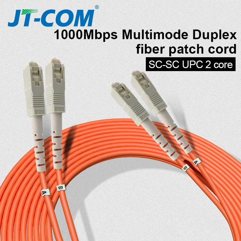1gb Om2 Sc-sc Fiber Cable Multimode Simplex Sc 2.0mm 3.0mm Fiber Optic ...