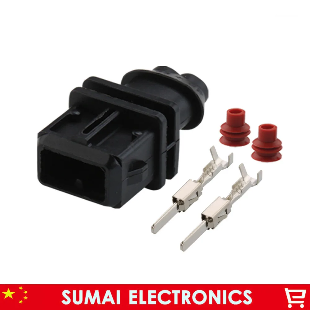 1928402448,2 Pin 3.5mm male Auto fuel spray nozzle plug/oil nozzle plug ...