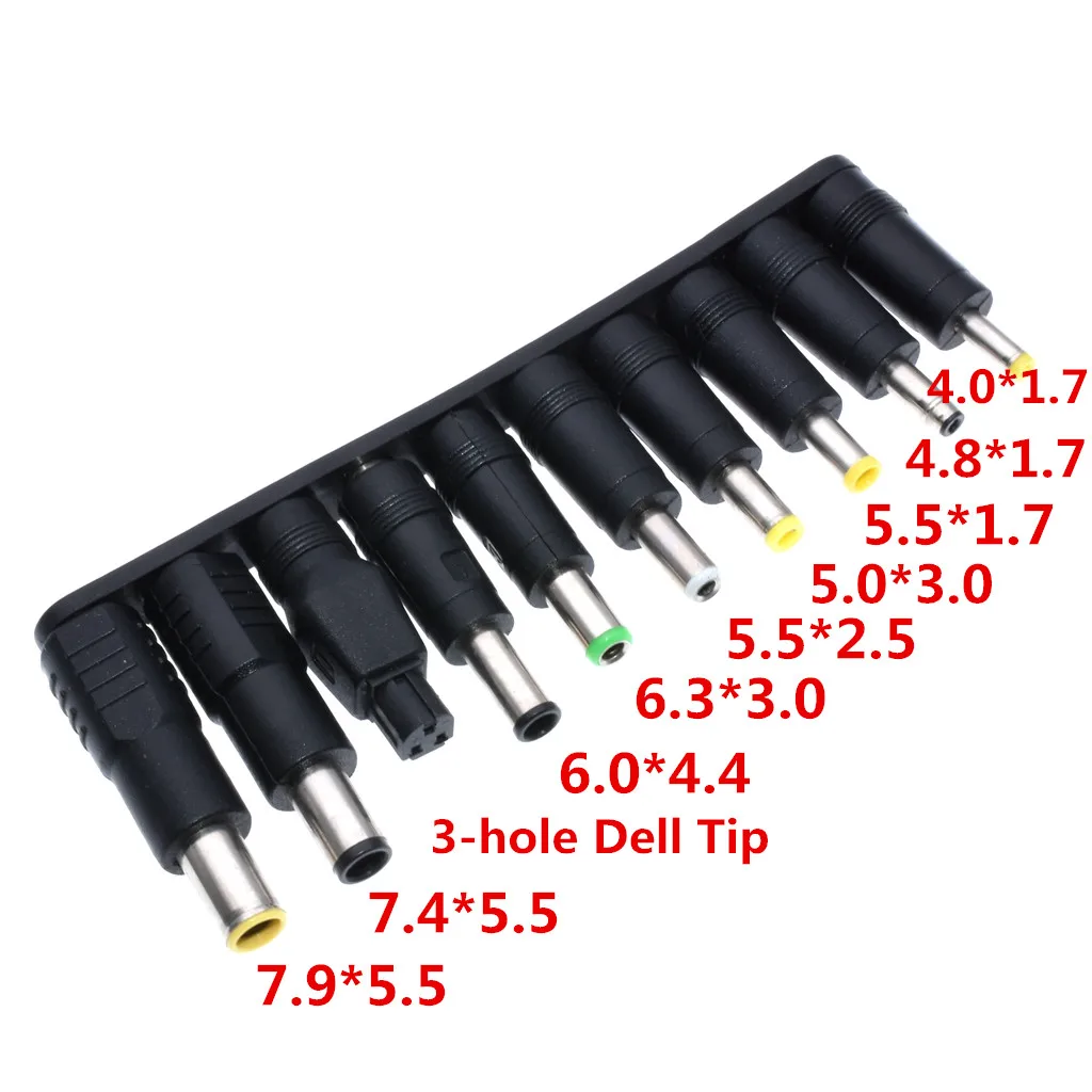 10PCS-5-5-2-1mm-Laptop-Power-Plug-Adapter-Connectors-Notebook-Universal ...