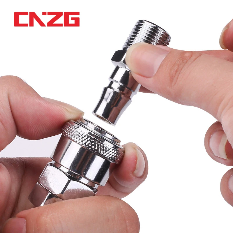 1pcs Pneumatic Fitting Quick Coupler Connector Coupling Air Compressor ...