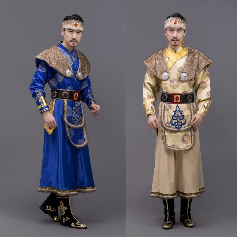 Asia-Costume-Mongolian-Folk-Dance-Clothing-cosplay-show-Stage-Dance ...