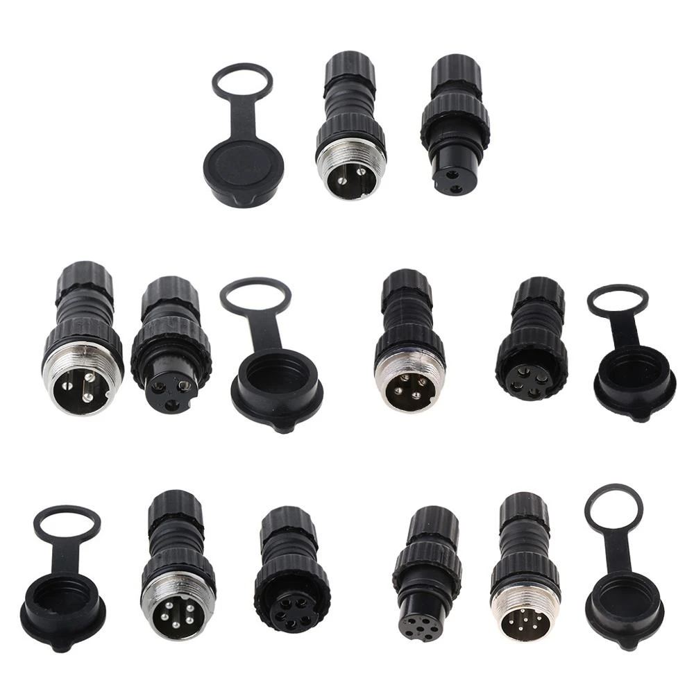 GX16 Waterproof Aviation Connector Plug Socket Sensor Encoder 2/3/4/5/6 ...