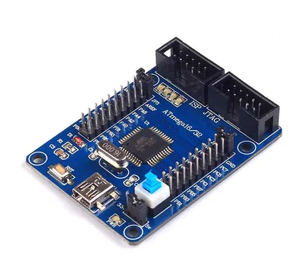 AVR development board ATmega32 development board learning board minimum ...