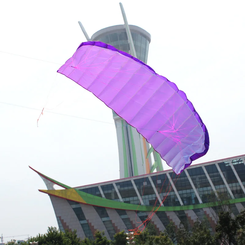 High-Quality-Four-wire-Power-Stunt-Parafoil-Parachute-Nylon-Sports ...