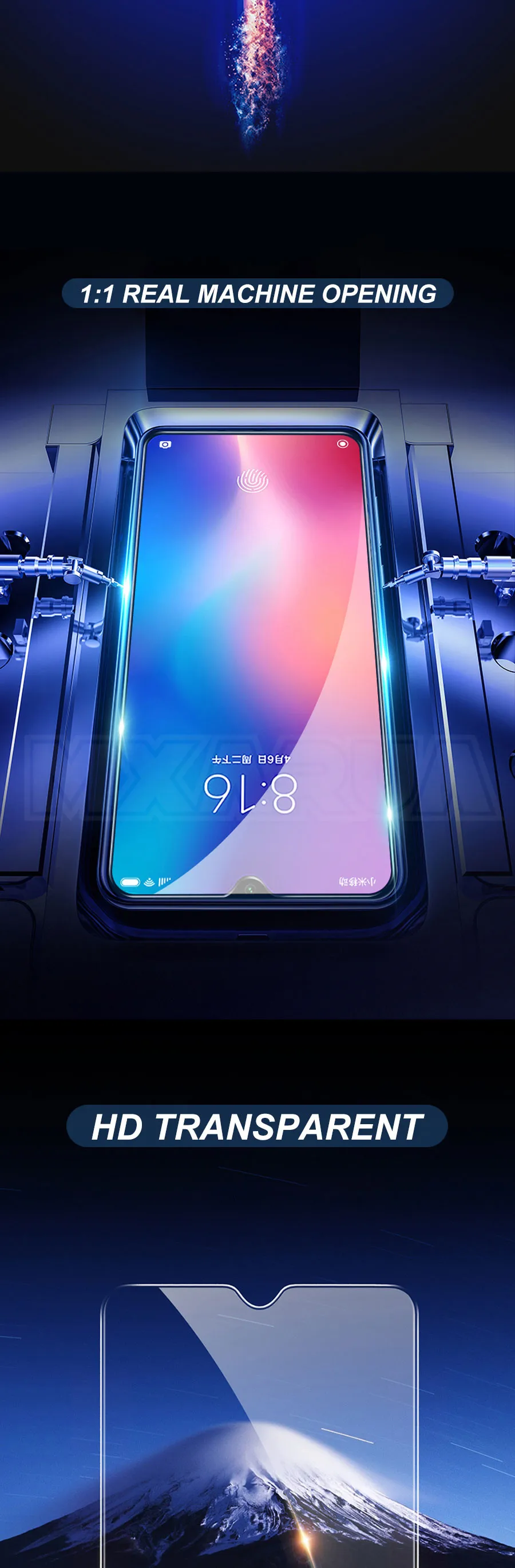 С уровнем твердости 9H Стекло на Xiaomi Mi 9 8 SE CC9 CC9E 9 8 до 9 лет Pro A3 A2 Lite Play F1 ...