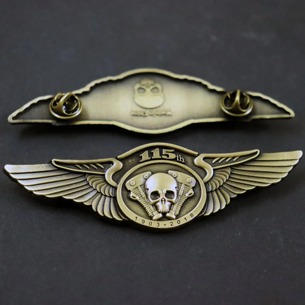 MOTORCYCLE-PINS-BADGES-BROOCHES-WITH-SKULL-WINGS-FOR-JACKET-VEST-SHOES ...