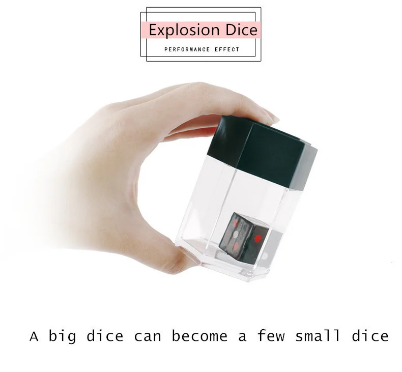 Explode Explosion Dice Easy Magic Tricks For Kids Magic Prop Novelty ...