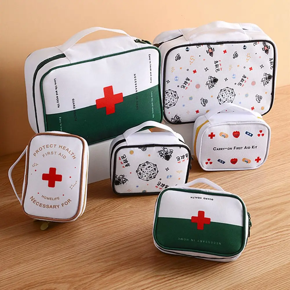 Botiquín médico de primeros auxilios portátil, bolsa de almacenamiento ...