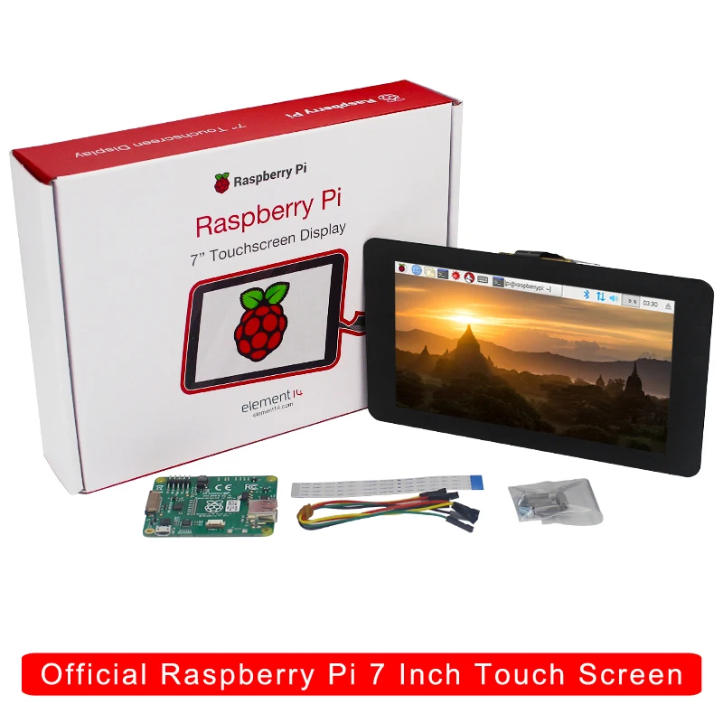 Tela Raspberry Pi 7 Com Toque Capacitivo, Display Oficial, Tela De 10 ...