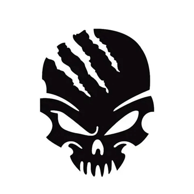 Bike Stickers Design Skull