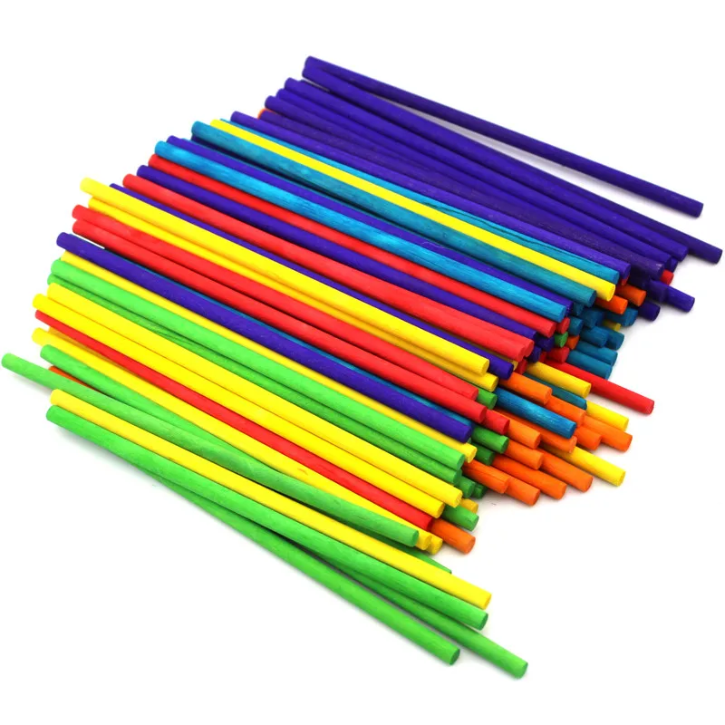 50Pcs-Color-Round-Wooden-Stick-for-Wood-Crafts-Decoration-and-Children ...