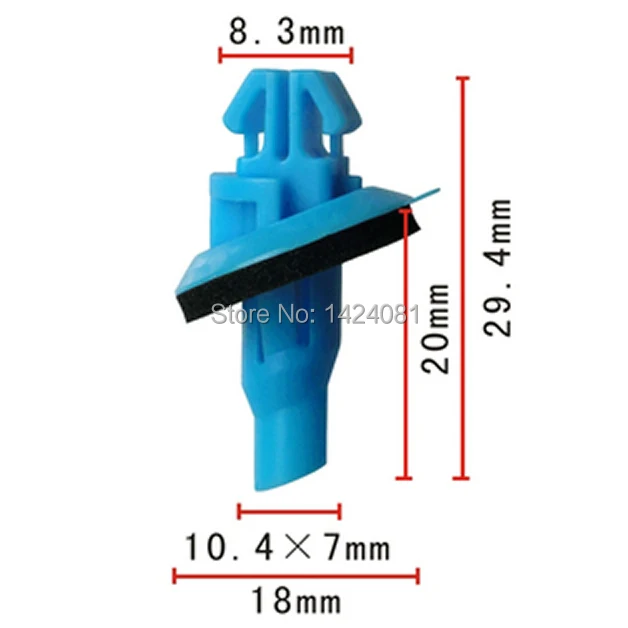 100x-OEM-for-Toyota-Land-Cruiser-Prado-Exterior-Side-Moulding-Trim ...