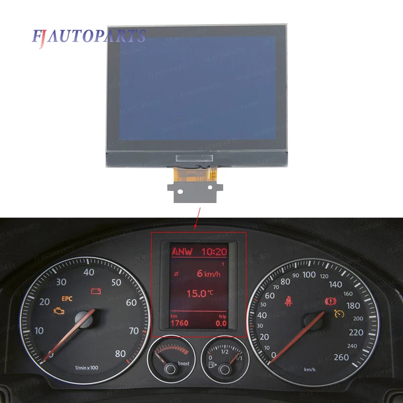 Instrument-Cluster-LCD-Screen-For-VW-Golf-V-MK5-Jetta-Touran-Passat-EOS ...