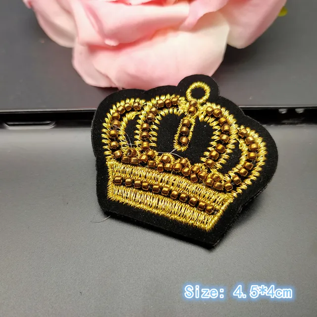 3d Handmade Rhinestone Beaded Patches Sew On Crystal Patch Beading ...